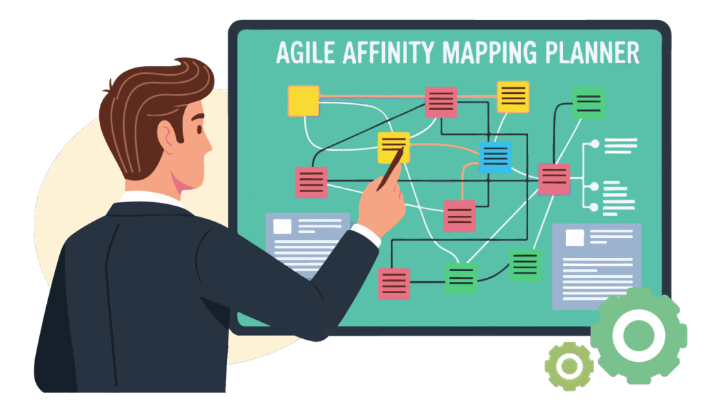 Affinity Mapping Planner for Agile Teams - Visual Paradigm AI