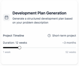 AI Development Plan Generator - Visual Paradigm AI