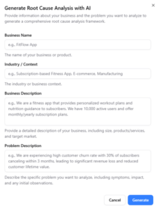 Free Root Cause Analysis (RCA) Tool | Visual Paradigm Online