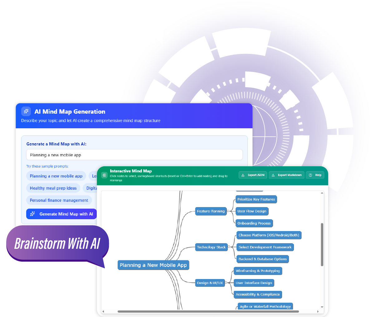 Free AI Mind Map Tool - Visual Paradigm AI