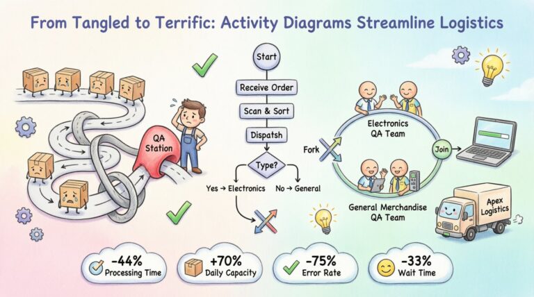 Solving Complex Business Processes with Activity Diagrams 📊