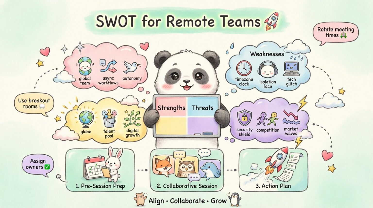 SWOT Analysis for Remote Teams: Best Practices