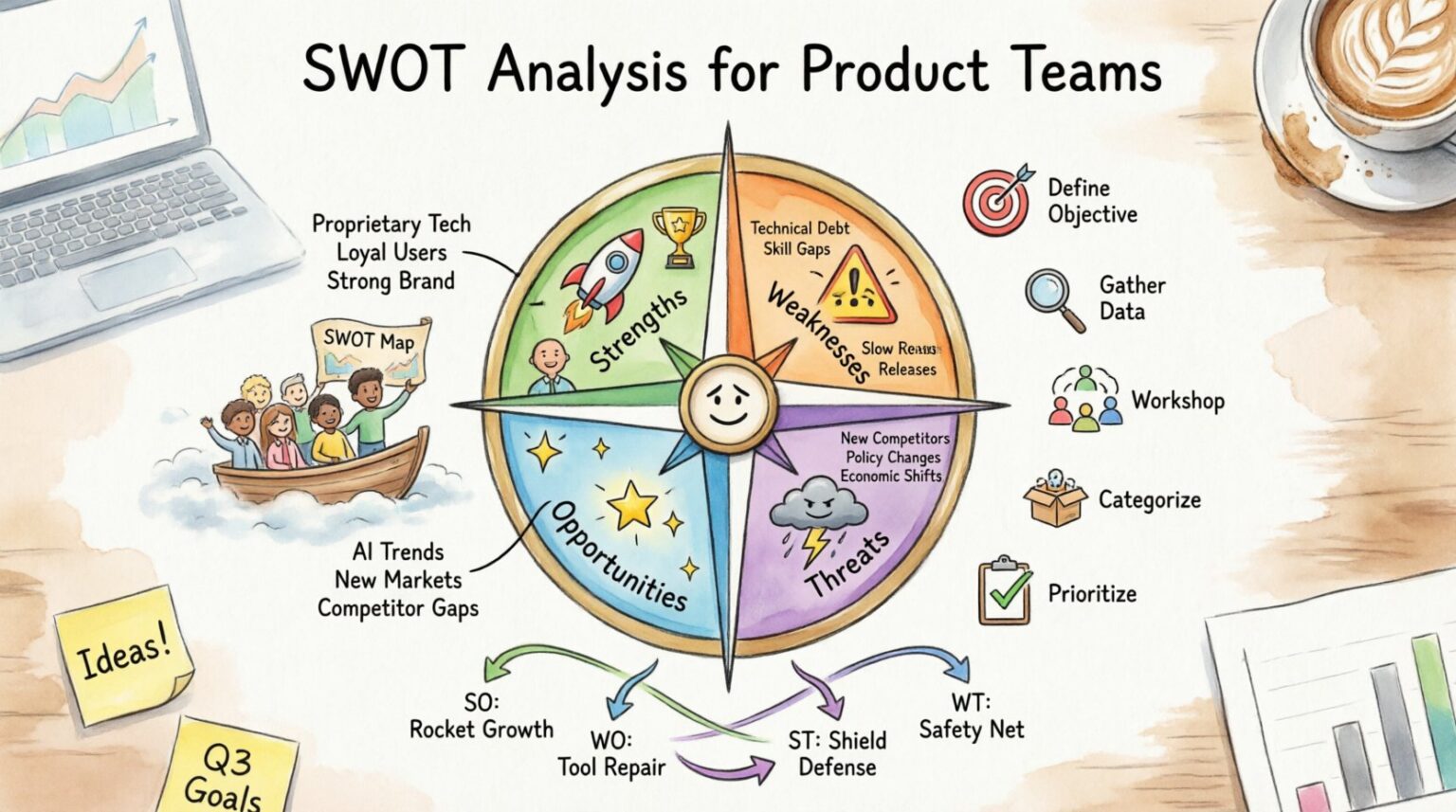 SWOT Analysis for Product Teams: The Definitive Guide 📊